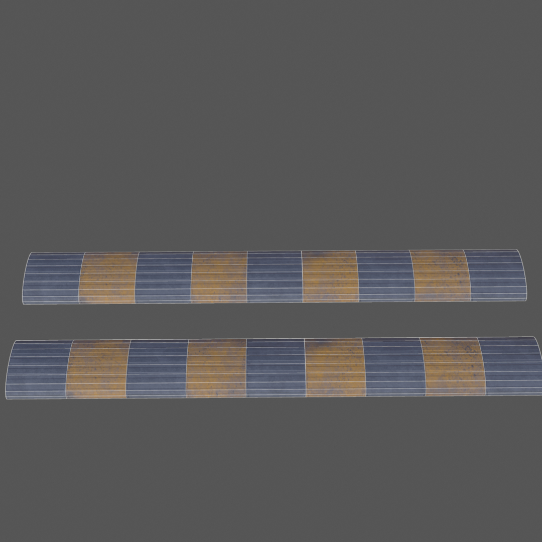 3D traffic speed bump - - TurboSquid 1608121