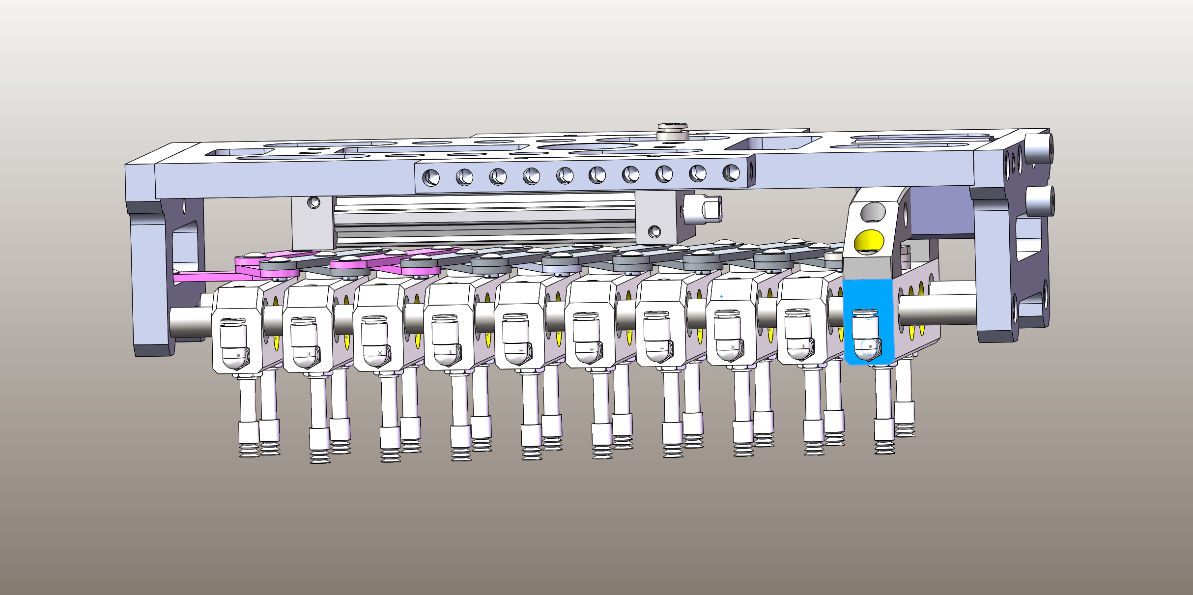 3D variable distance mechanism - TurboSquid 1608215