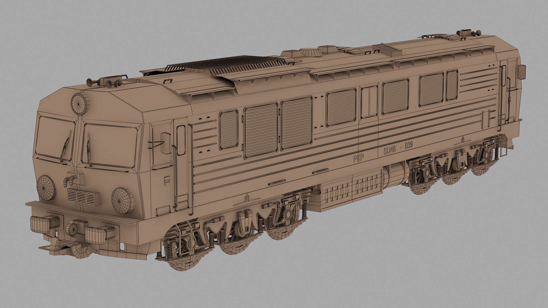 3D model pkp su46 class diesel - TurboSquid 1608263
