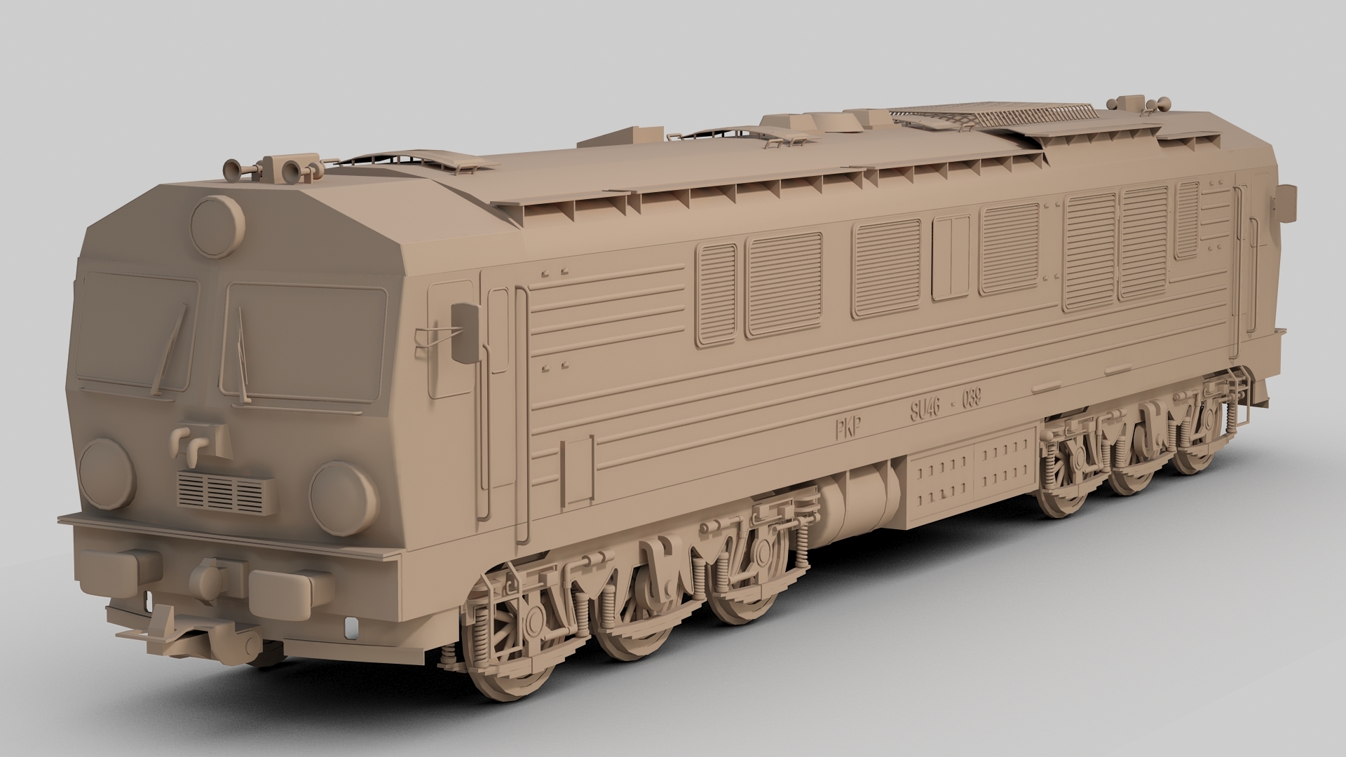 3D model pkp su46 class diesel - TurboSquid 1608263