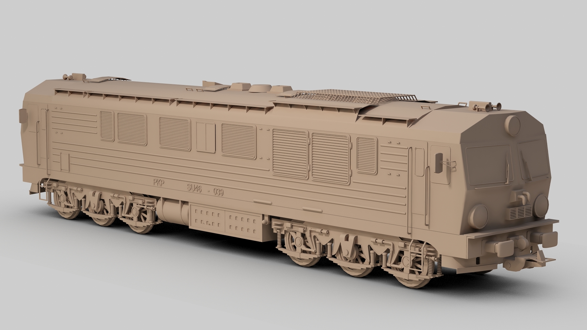 3D model pkp su46 class diesel - TurboSquid 1608263