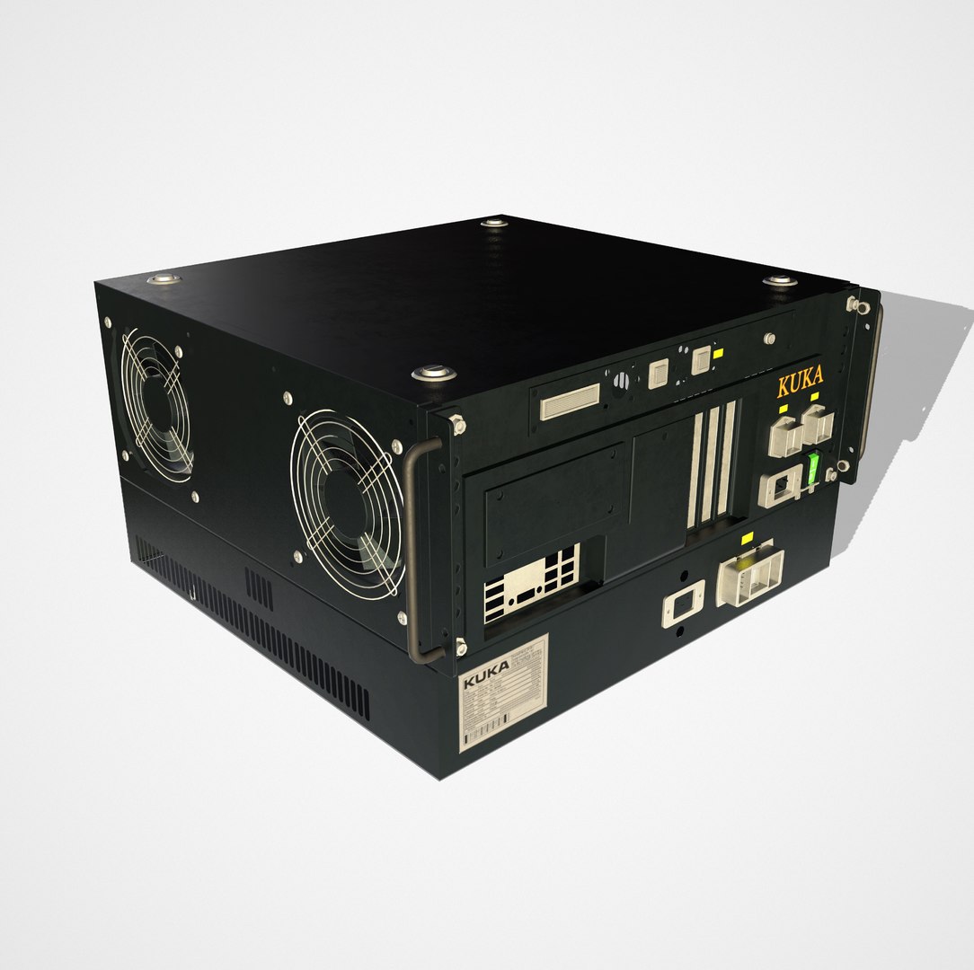 3D krc4 control box model - TurboSquid 1608314