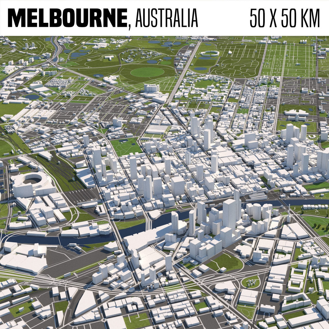 3D buildings houses maps model - TurboSquid 1608382
