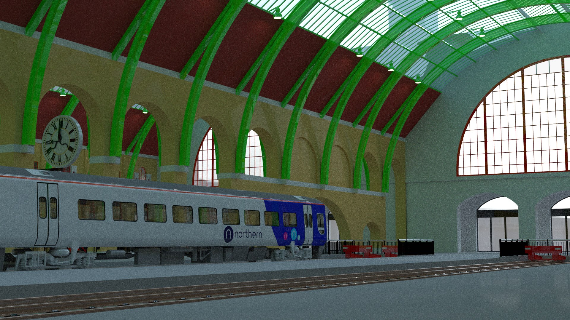 3D railway station king s model - TurboSquid 1608483