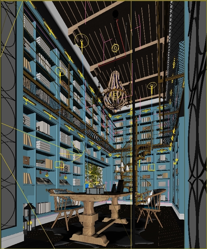 Studierzimmer 3D-Modell - TurboSquid 1608490