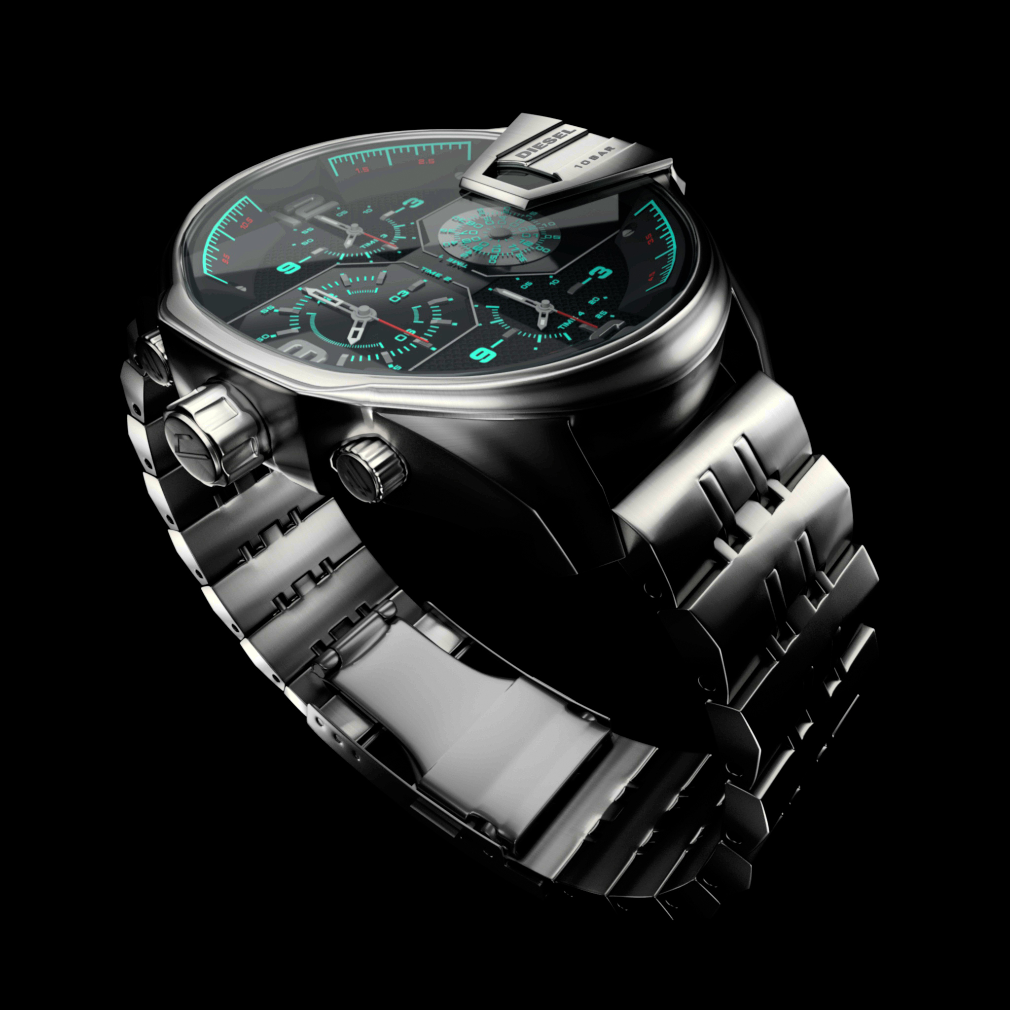 Realistic diesel dz7372 3D model - TurboSquid 1608528