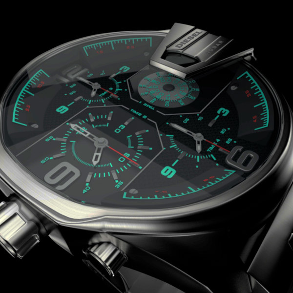 Realistic diesel dz7372 3D model - TurboSquid 1608528