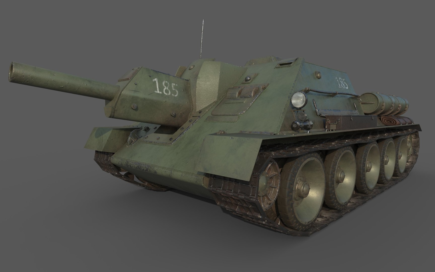 Su 122 su-122 3D - TurboSquid 1608645
