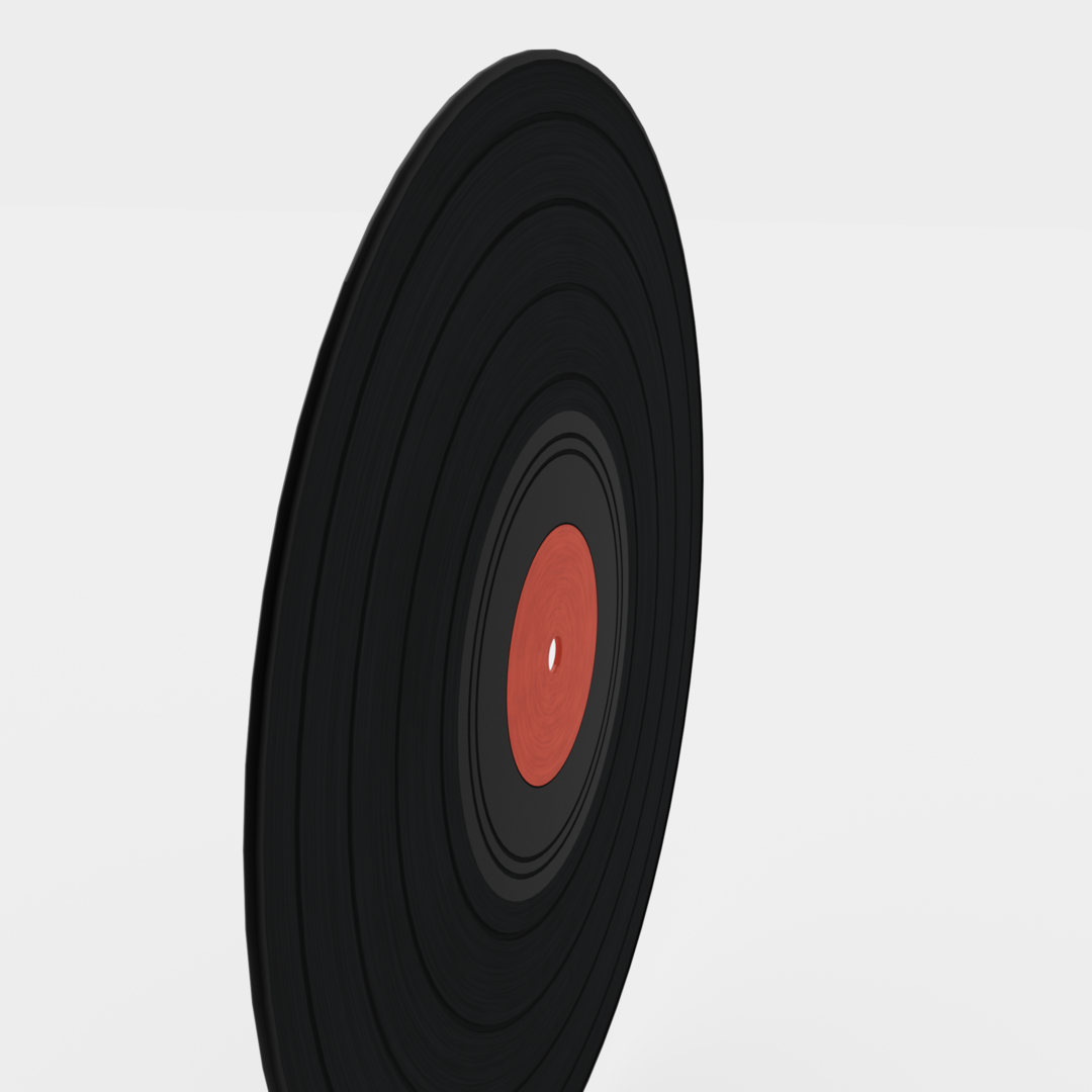 Free disc vinyl 3D model - TurboSquid 1608654