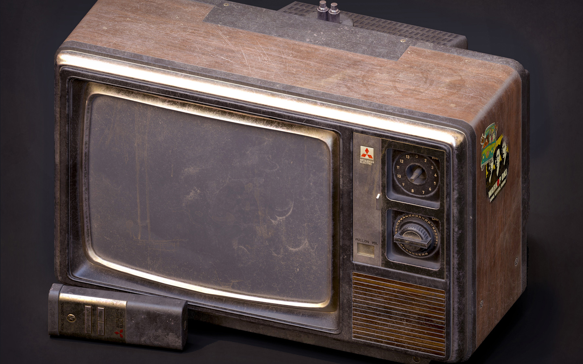 Old tv 3D model - TurboSquid 1608774