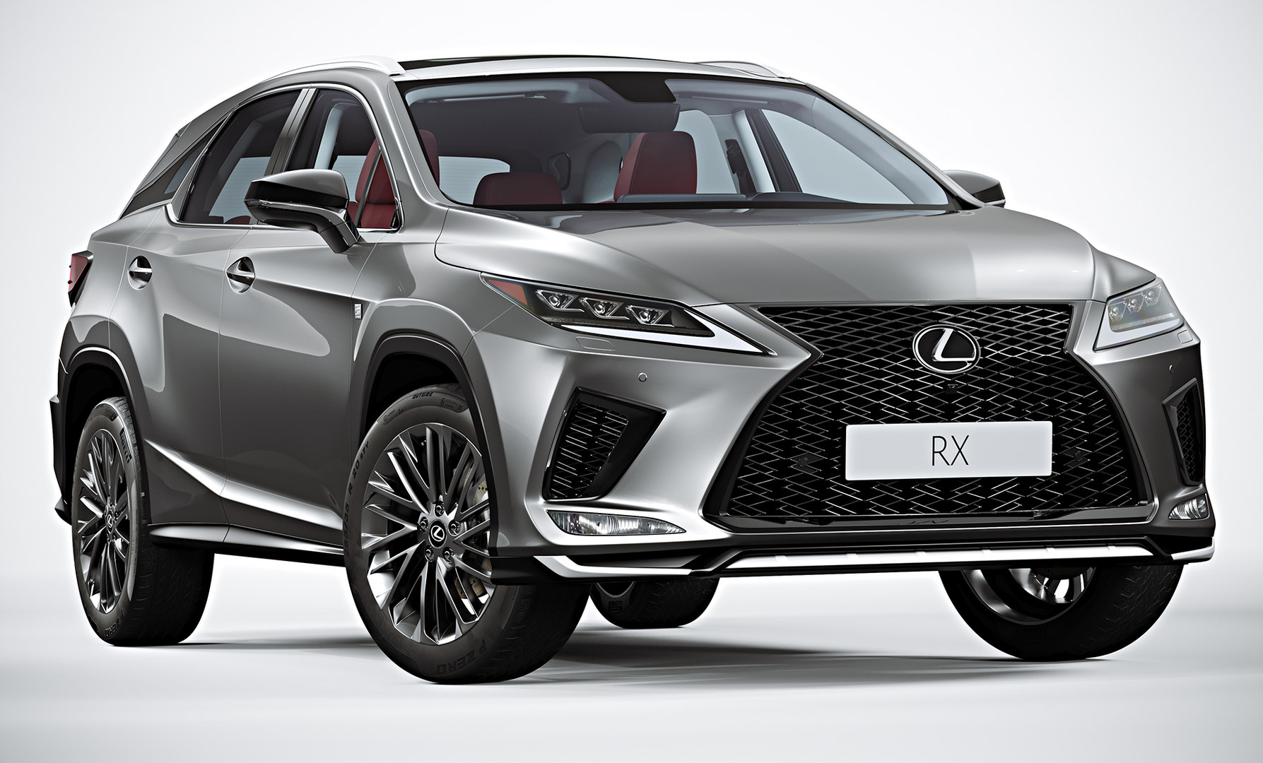 2020 lexus rx 3D model - TurboSquid 1449091