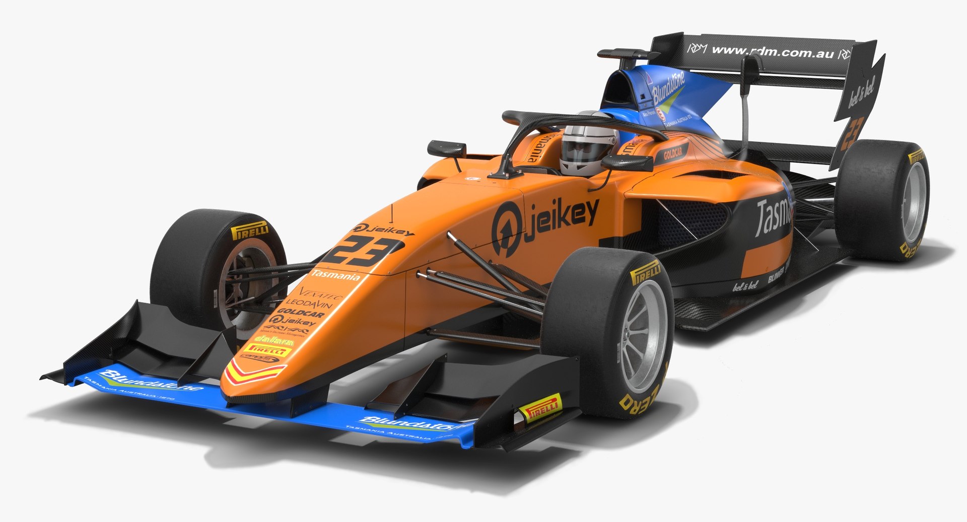 3D campos racing dallara f3 - TurboSquid 1609199