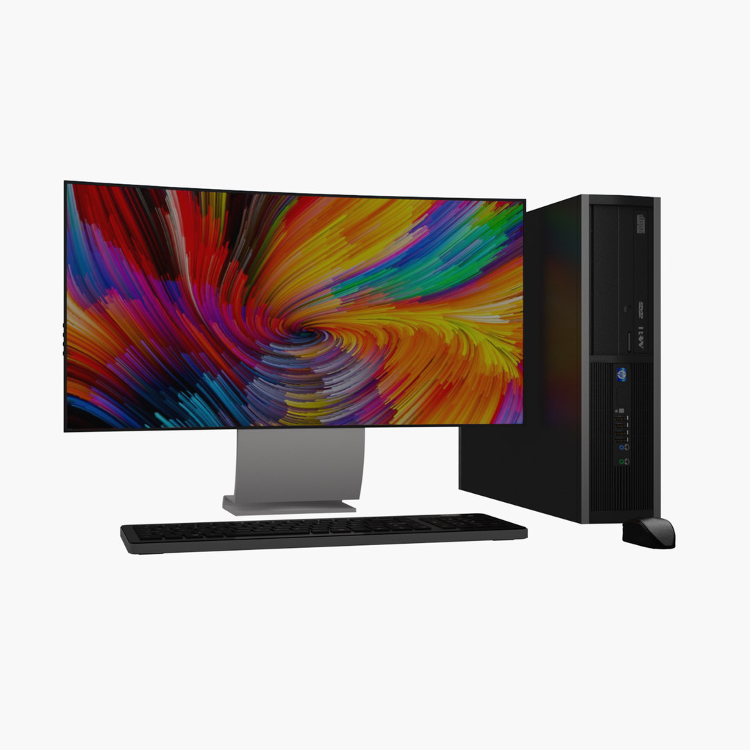 modelo 3d Equipo de computadora - TurboSquid 1609475