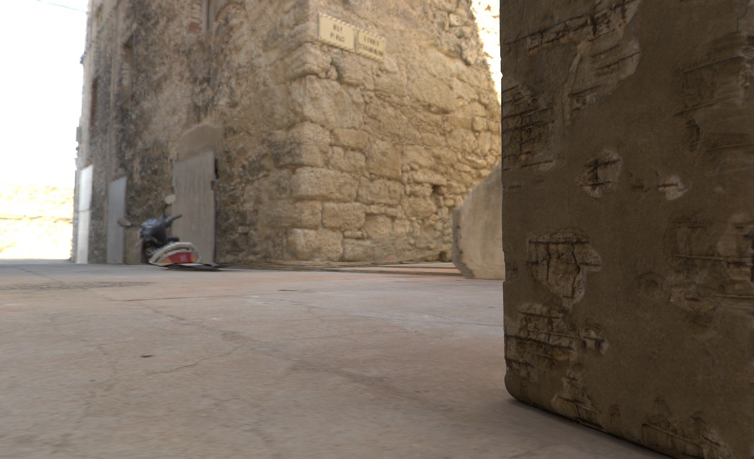 3D cracked wall model - TurboSquid 1609542