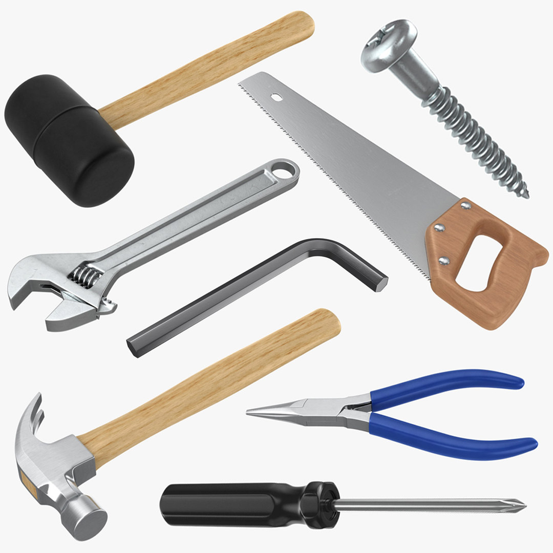 3D hand tool 02 - TurboSquid 1609561