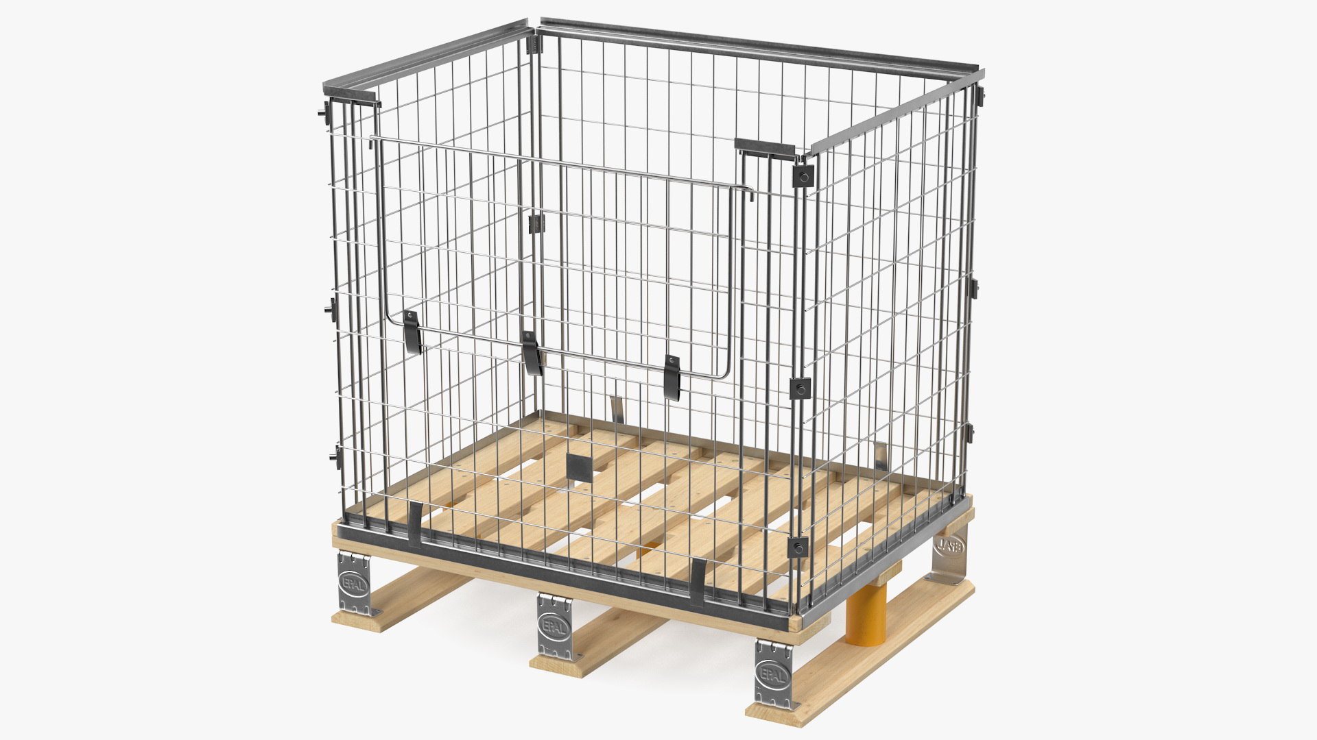 Mesh cage epal euro pallet 3D - TurboSquid 1609730