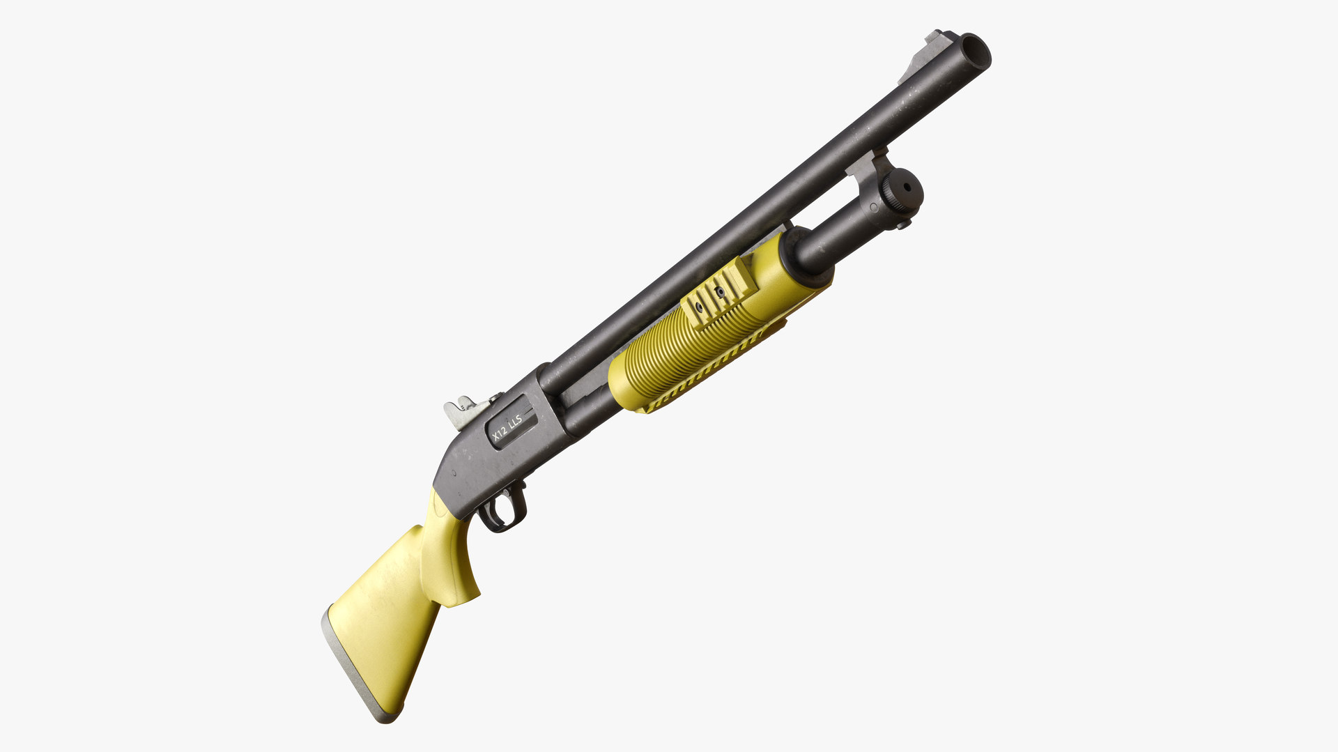Taser x12 shotgun model - TurboSquid 1609770