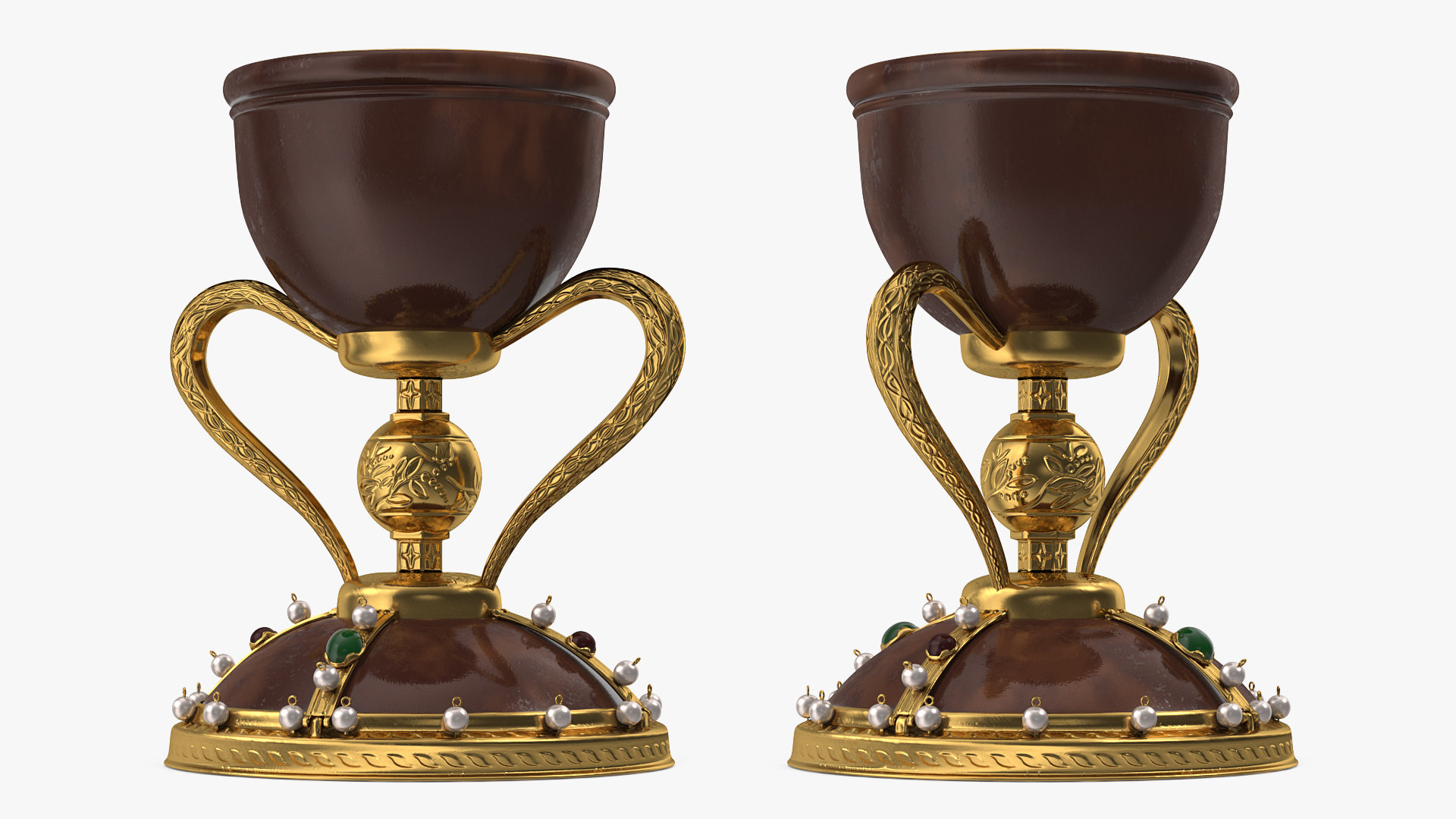 3D holy grail cup model - TurboSquid 1609937
