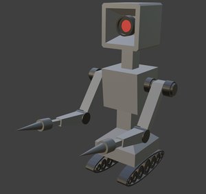 Free Robot Blender Models for Download | TurboSquid
