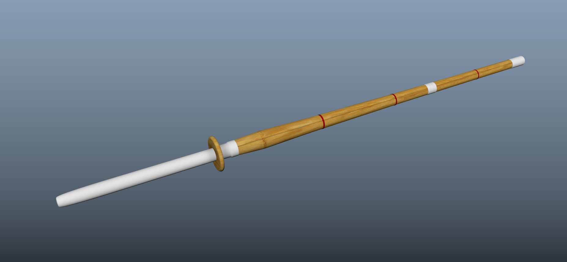 3D shinai sword - TurboSquid 1610063