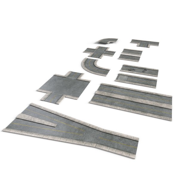 Blender Road Models | TurboSquid