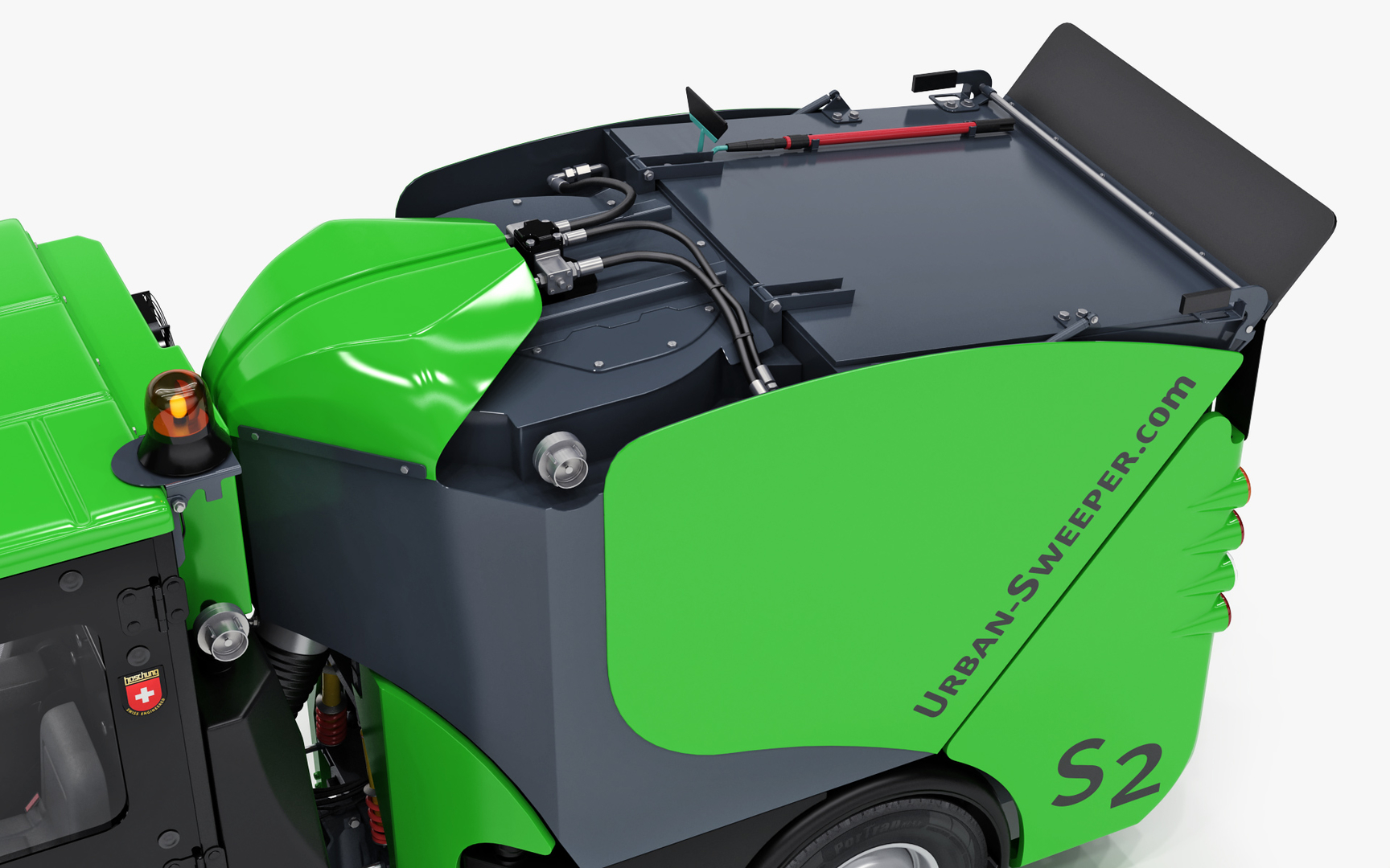 modelo 3d Boschung Urban Sweeper S2.0 - TurboSquid 1610688
