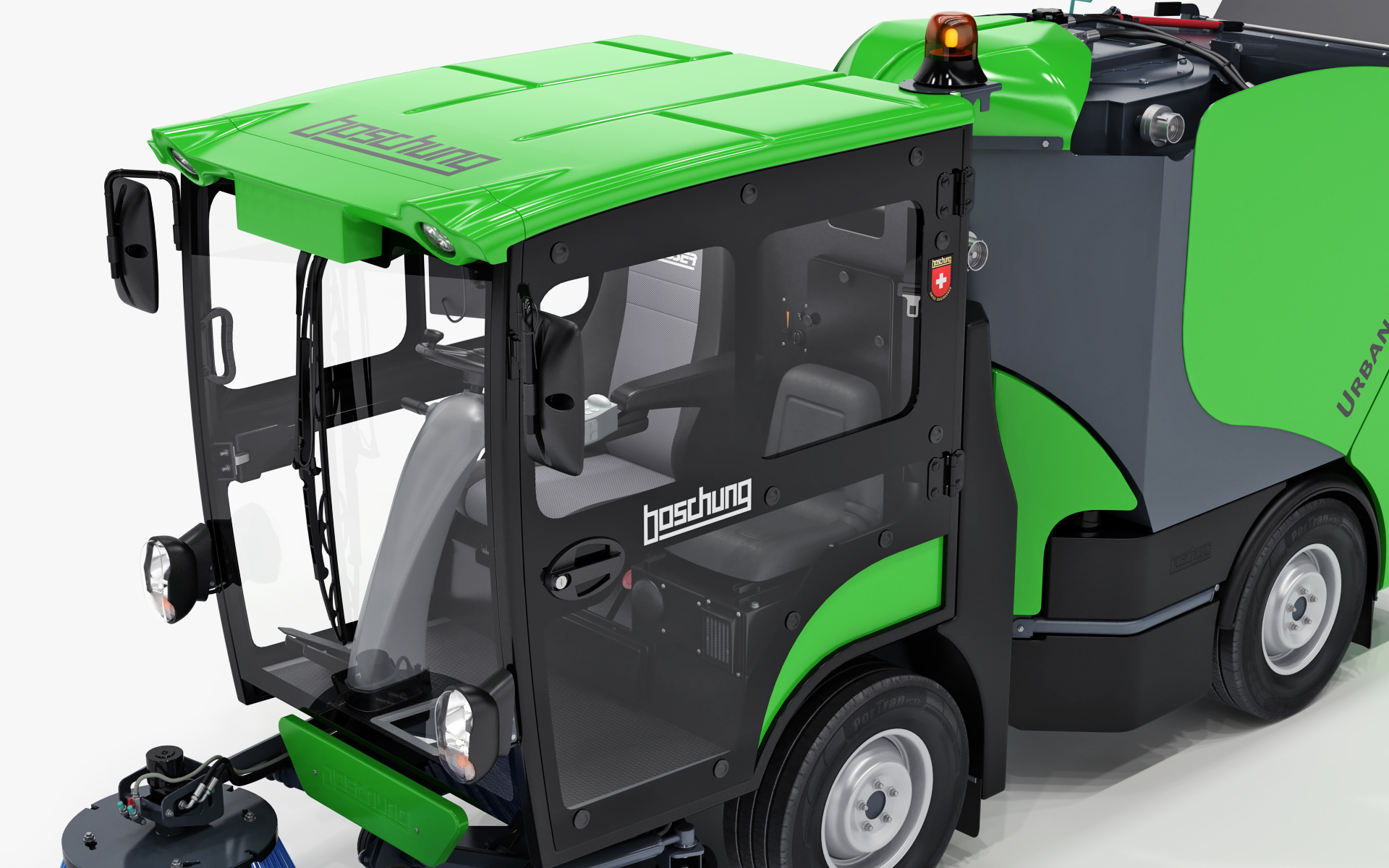 modelo 3d Boschung Urban Sweeper S2.0 - TurboSquid 1610688