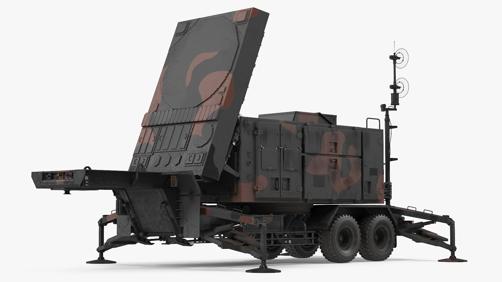 3D camouflage patriot mpq53 radar - TurboSquid 1610825