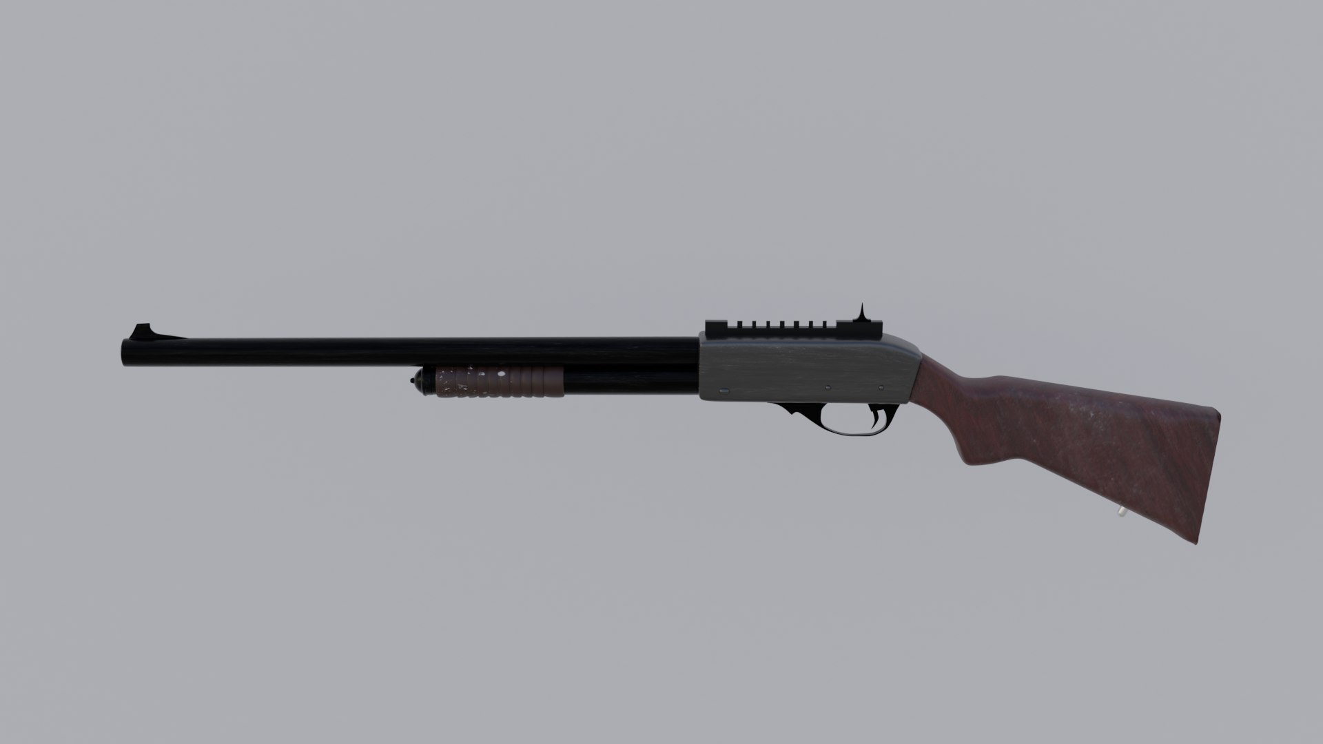 Simple shotgun 3D model - TurboSquid 1610800