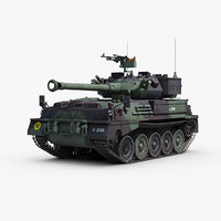 fv101 battle tank 3d max
