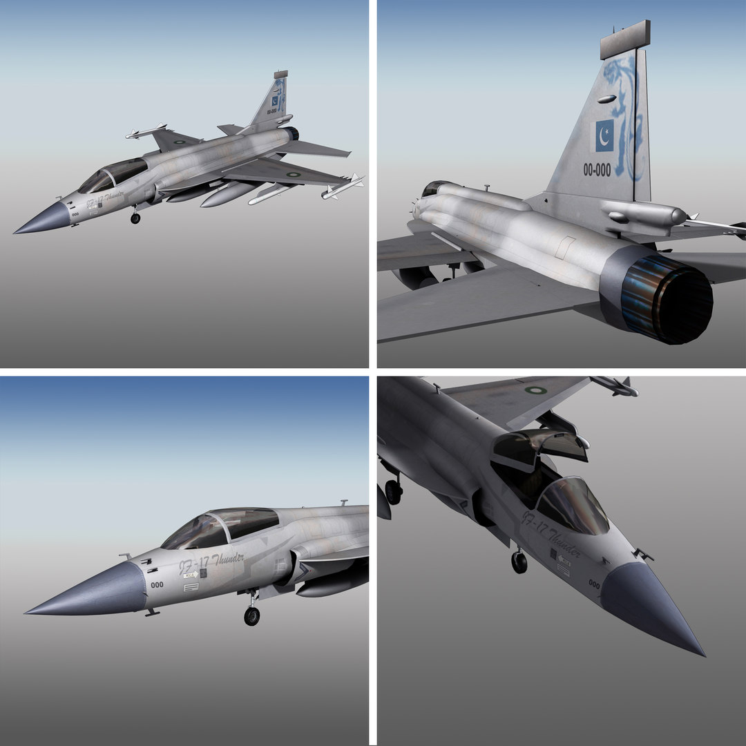 3D jf-17 fighter aircraft - TurboSquid 1385077