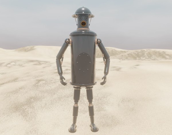 modèle 3D de Boilerplate Robot gratuit - TurboSquid 1611150