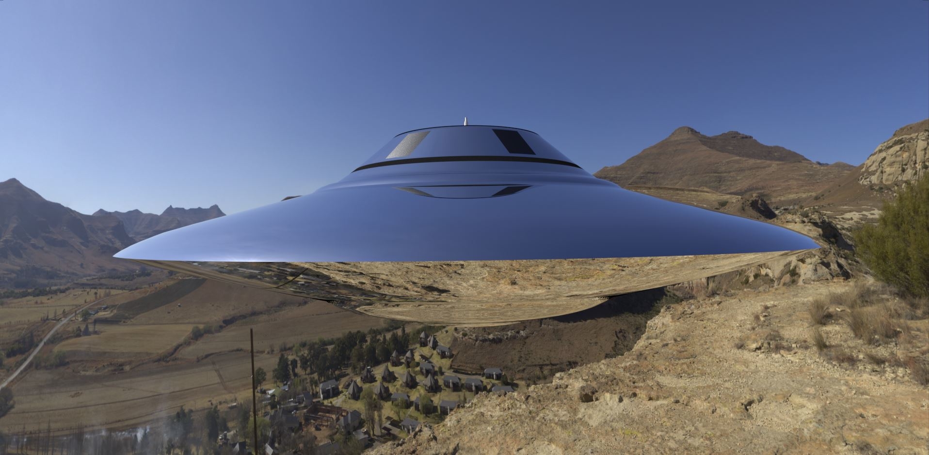 Ufo bob lazar model - TurboSquid 1611166