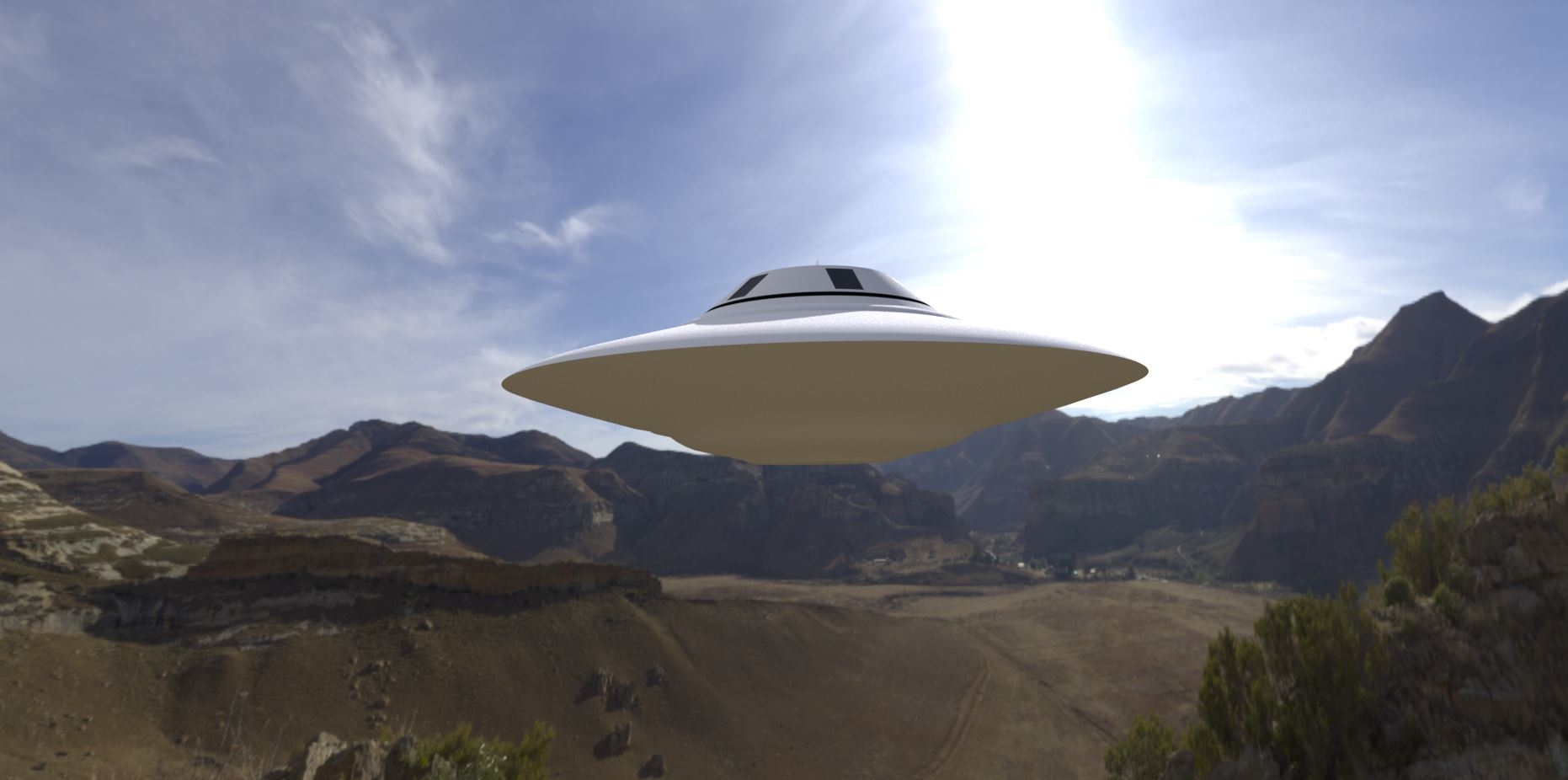 Ufo bob lazar model - TurboSquid 1611166