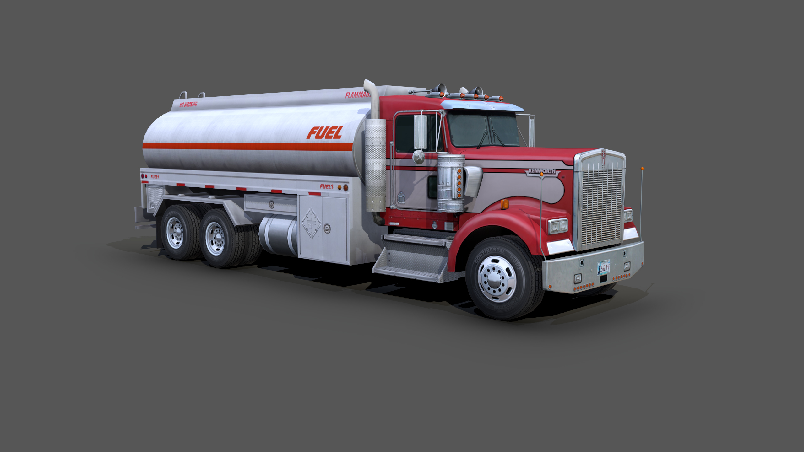 W900 fuel truck 3D - TurboSquid 1611236