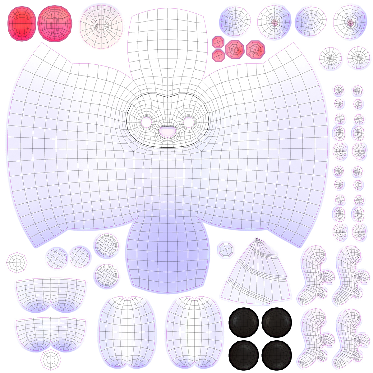 3D cute cartoon monster - TurboSquid 1611224