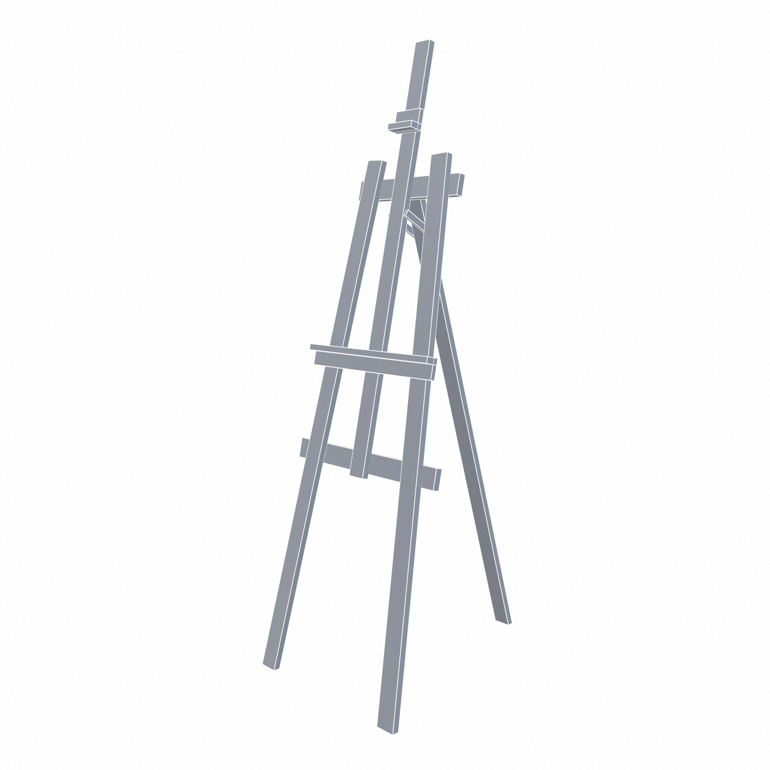 3D easel stand - pbr - TurboSquid 1610809