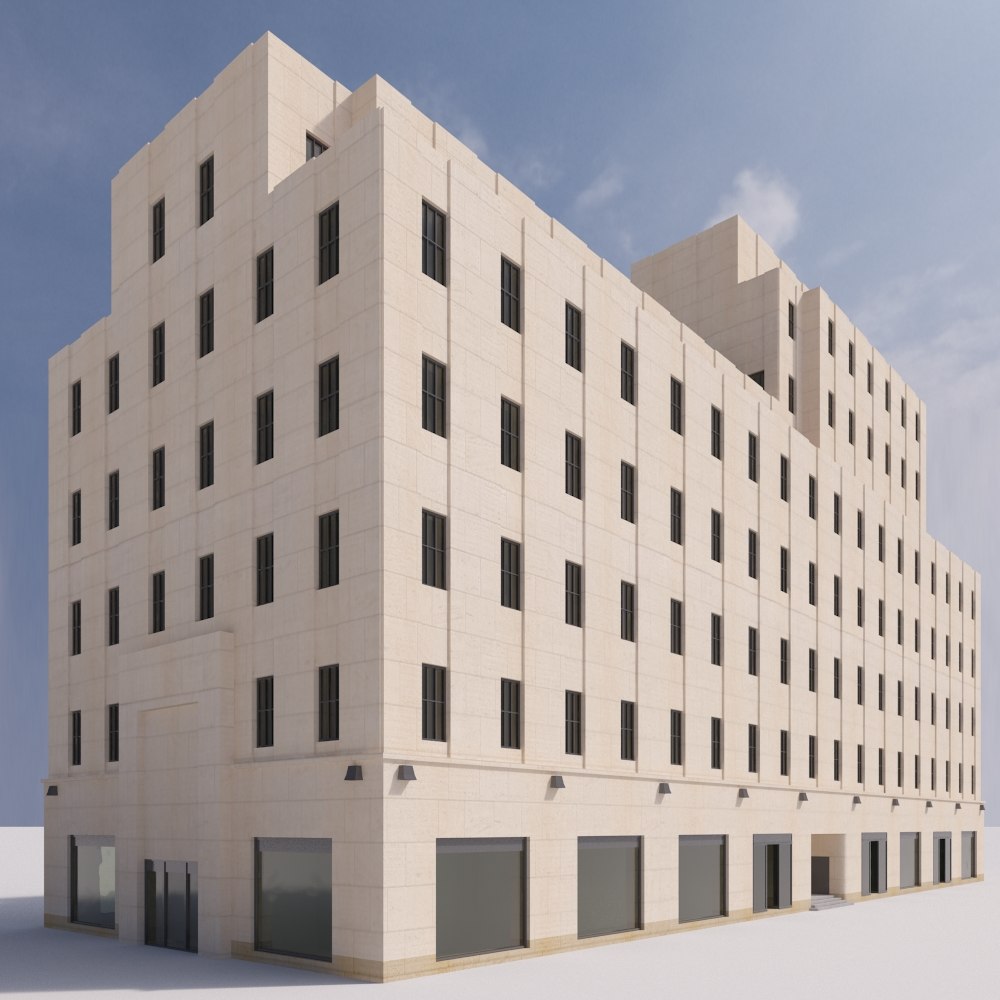 British empire building 3D model - TurboSquid 1611292