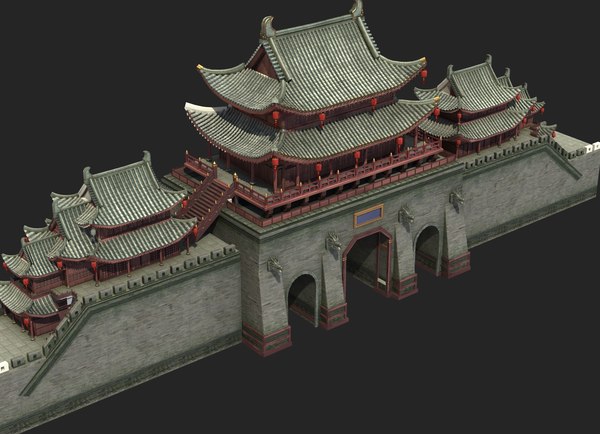 Castle Gate 3D Models for Download | TurboSquid