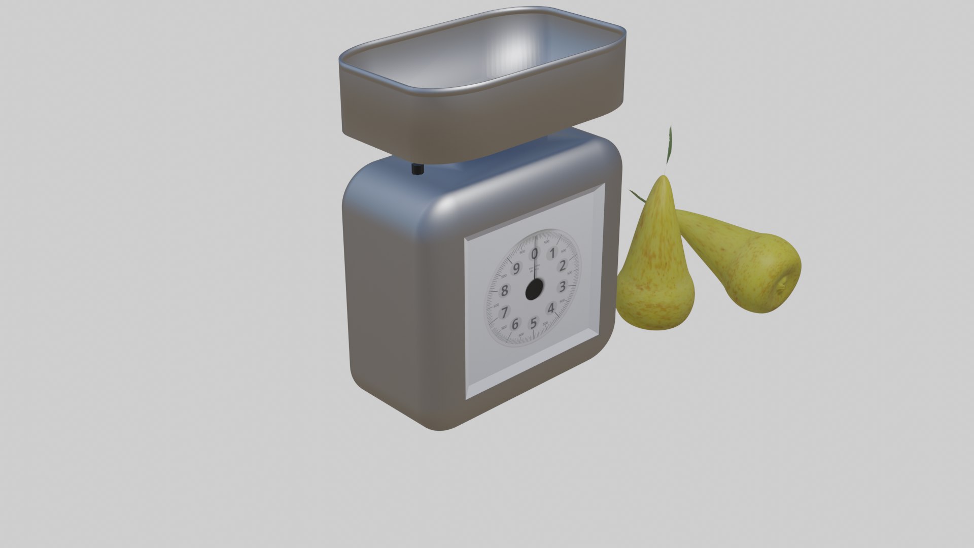 3D weight scale model - TurboSquid 1611665