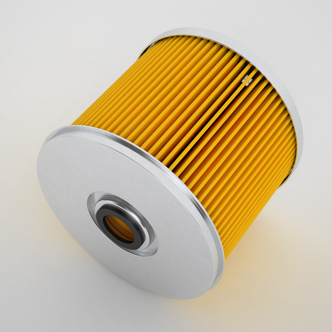 Oil filter 3D model - TurboSquid 1611775