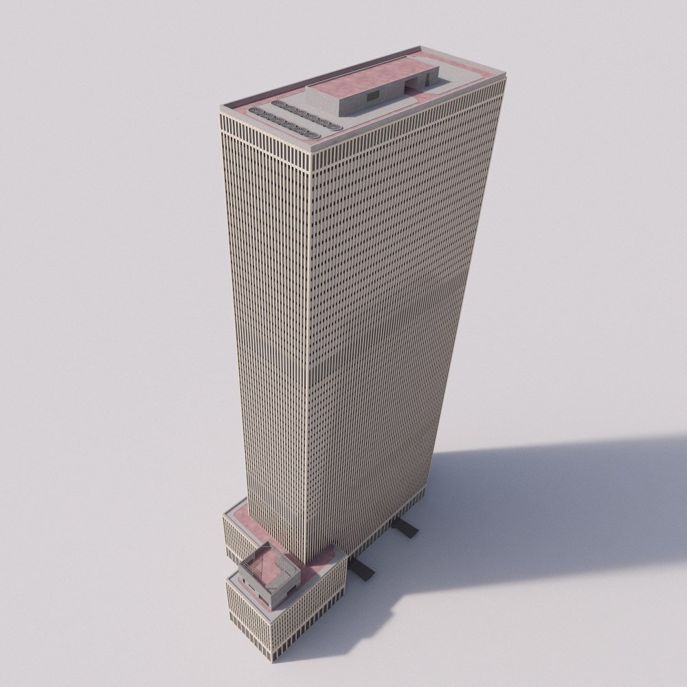 3D 1251 exxon building - TurboSquid 1611920