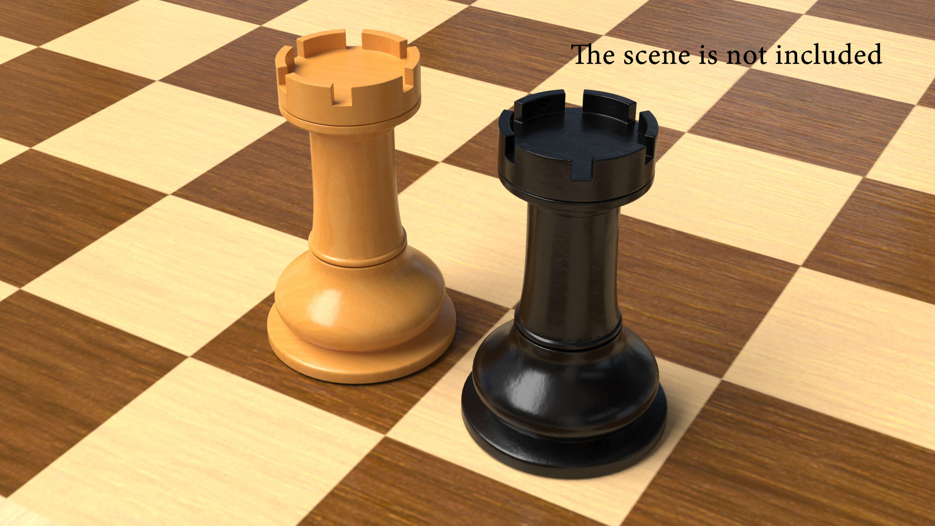 3D chessmen rook model - TurboSquid 1612047