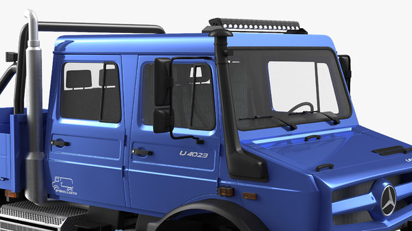 Mercedes benz unimog 4023 3D model - TurboSquid 1612639