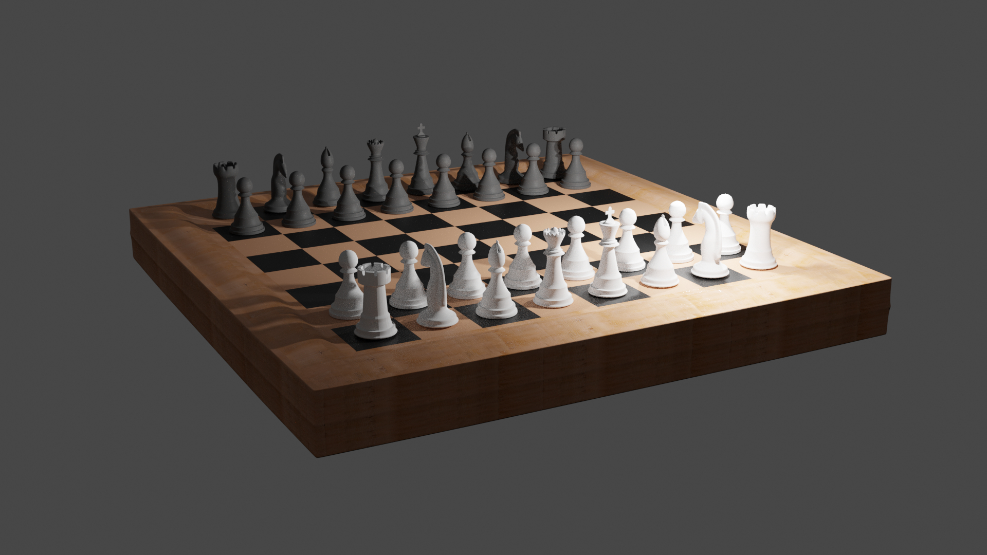 Free 3D chess chessboard board model - TurboSquid 1612338