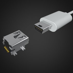 USB Cable 3D Models for Download | TurboSquid