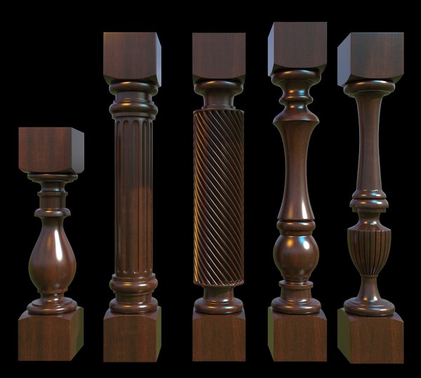 Balustrade 3D Models for Download | TurboSquid