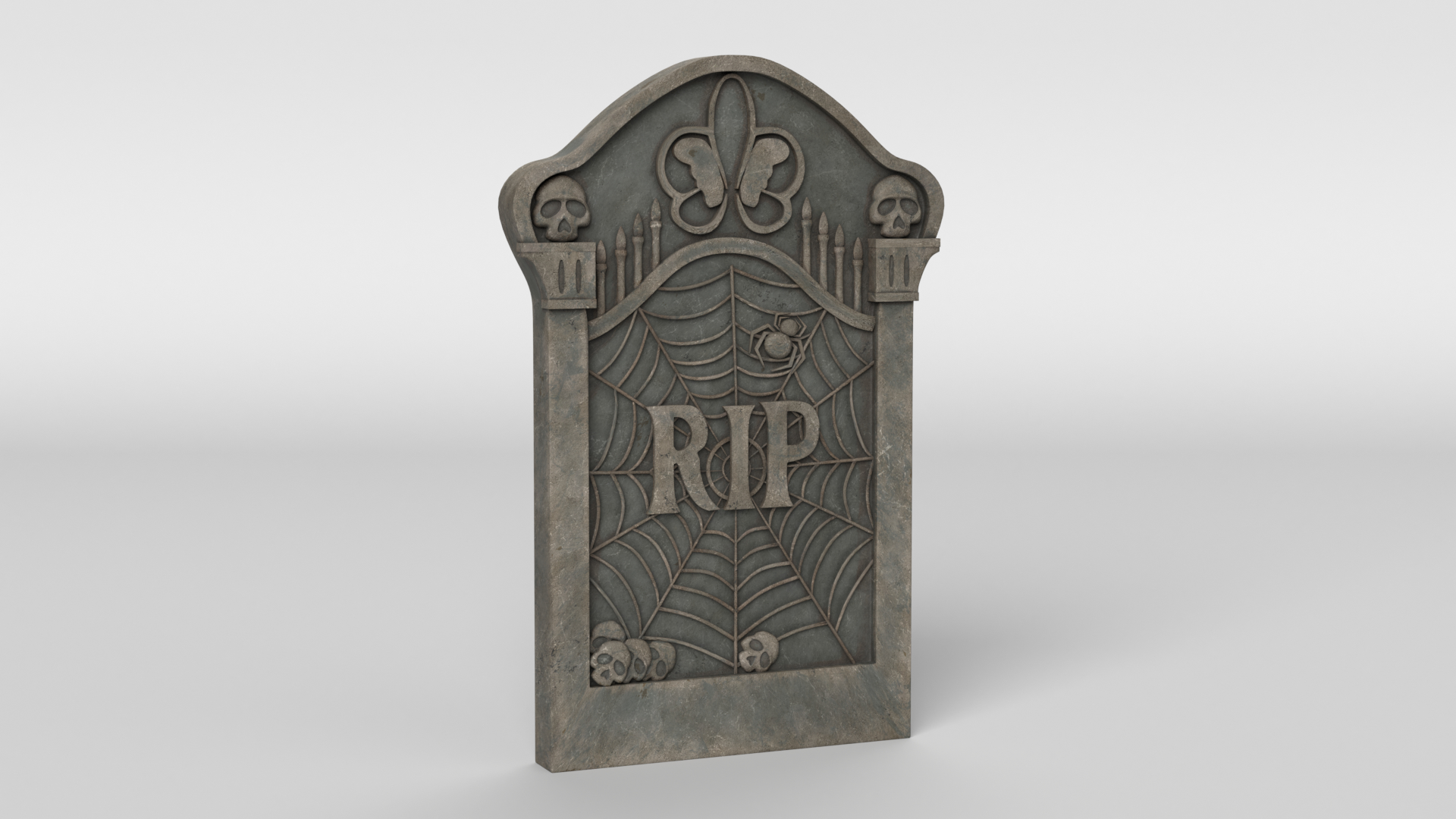 Gravestone grave 3D model - TurboSquid 1612941