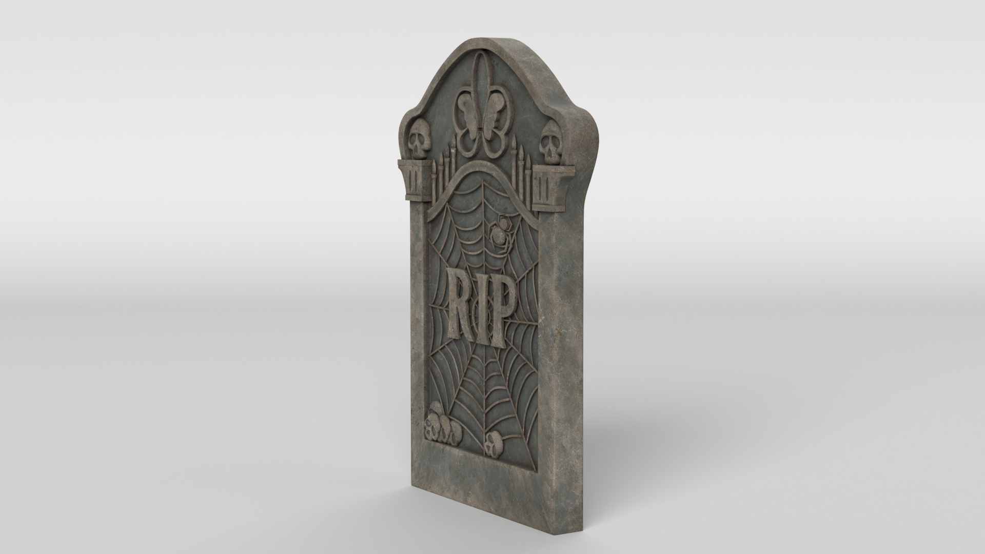 Gravestone grave 3D model - TurboSquid 1612941