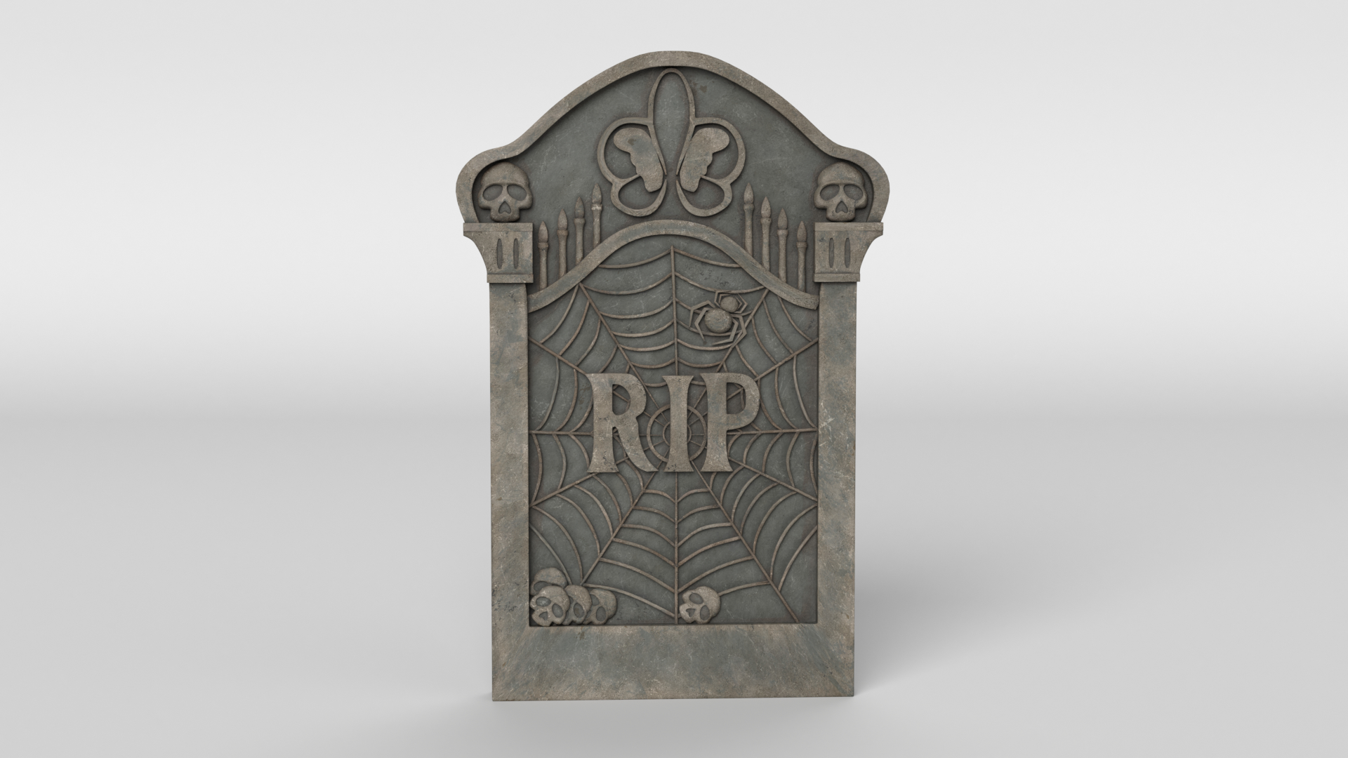 Gravestone grave 3D model - TurboSquid 1612941